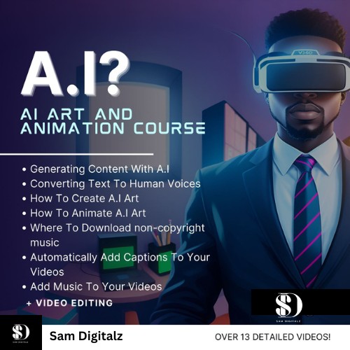 Buy AI ART AND ANIMATION FULL COURSE WITH HYPER REALISTIC HUMAN PHOTO ...