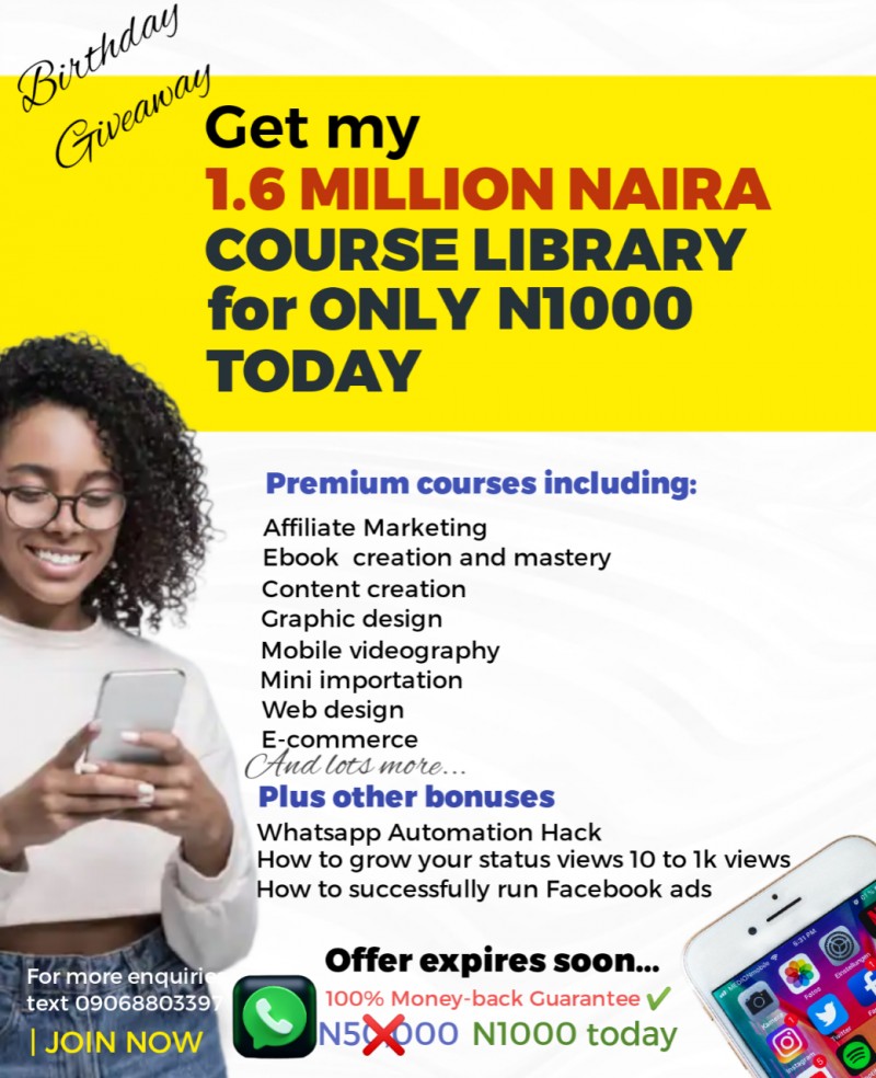 Buy 330+ Digital courses by Okeoma Dunu on Selar