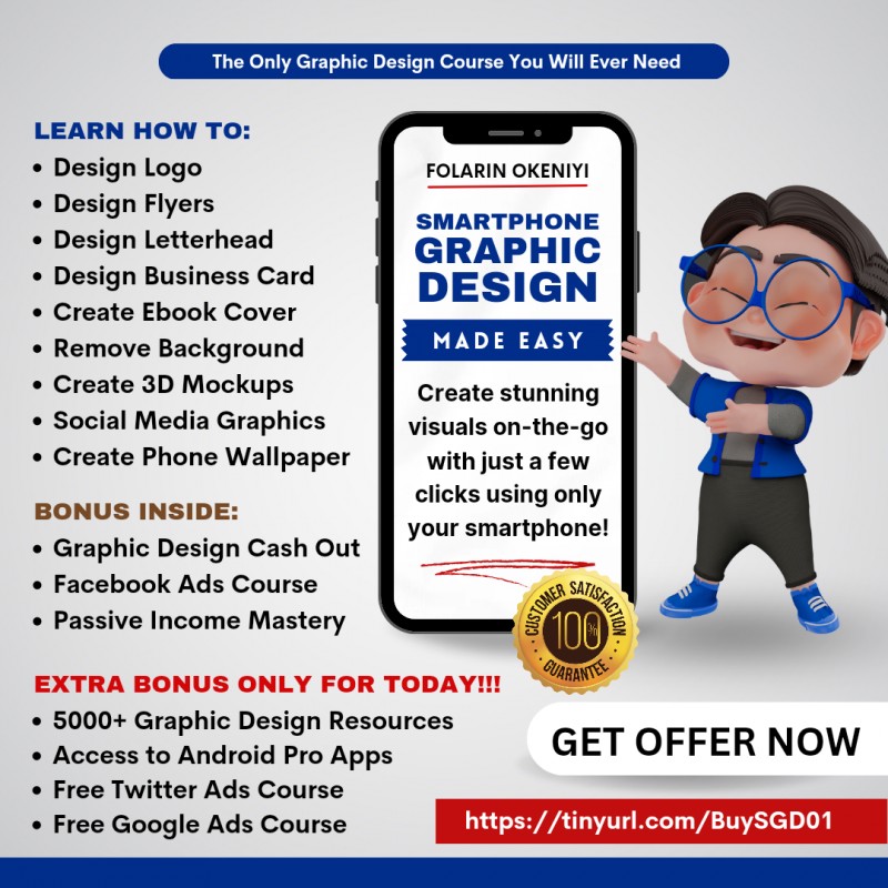 Buy Smartphone Graphic Design Made-Easy by Folarin Okeniyi on Selar