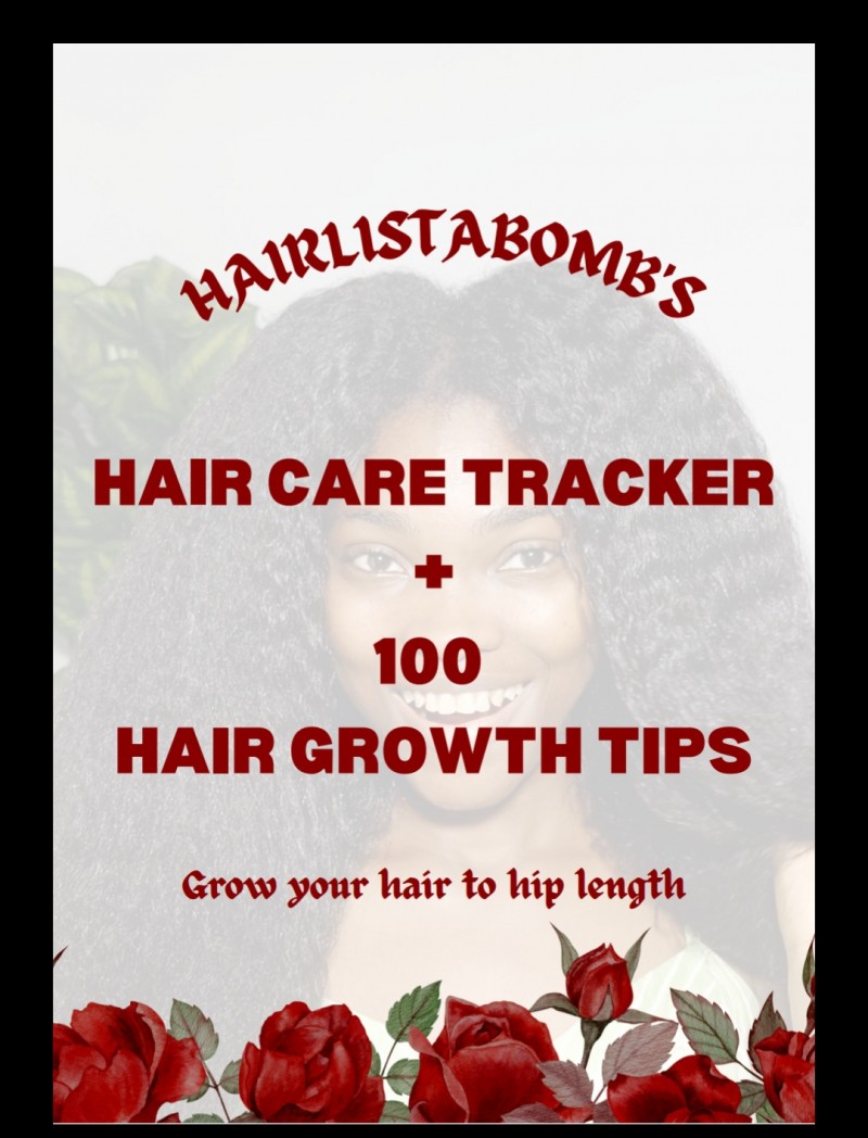 Buy Hairlistabomb's hair care tracker + 100 hair growth tips by ...