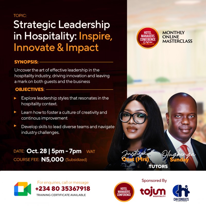 Buy HMC Online Masterclass October Edition by Olugbenga Sunday on Selar