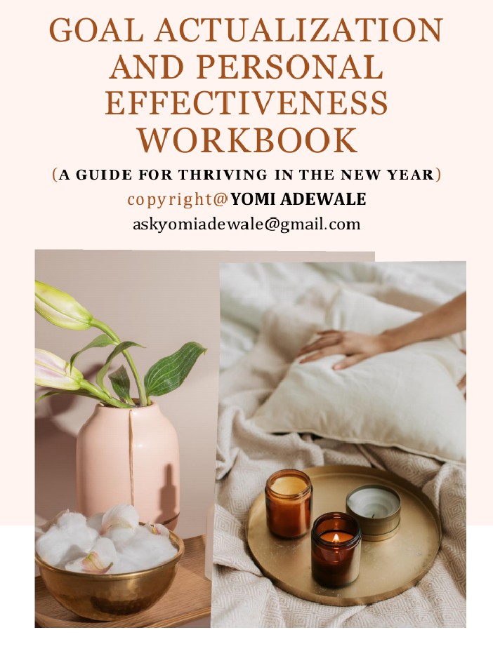 Buy GOAL ACTUALIZATION AND PERSONAL EFFECTIVENESS by Oluwayomi Adewale ...