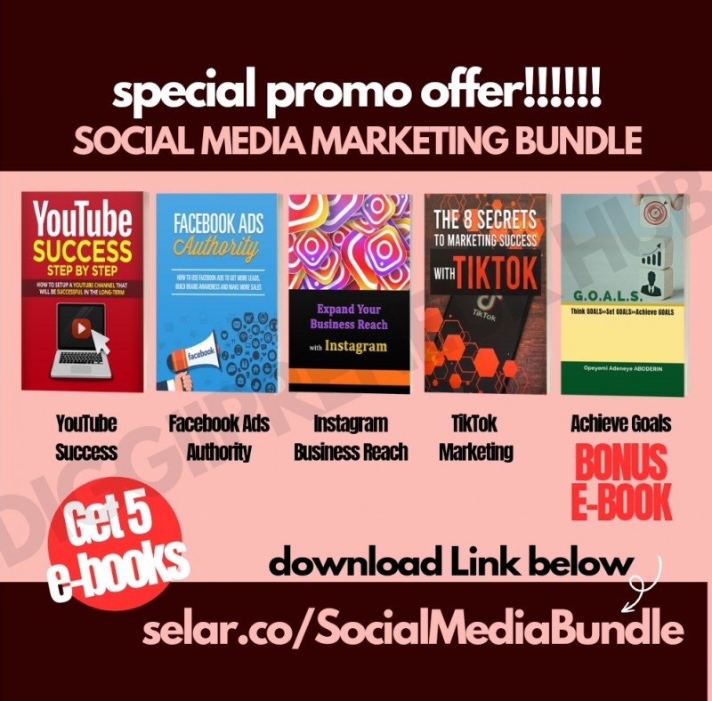 Buy Social Media Marketing E-book Bundle by Opeyemi Adeneye ABODERIN ...