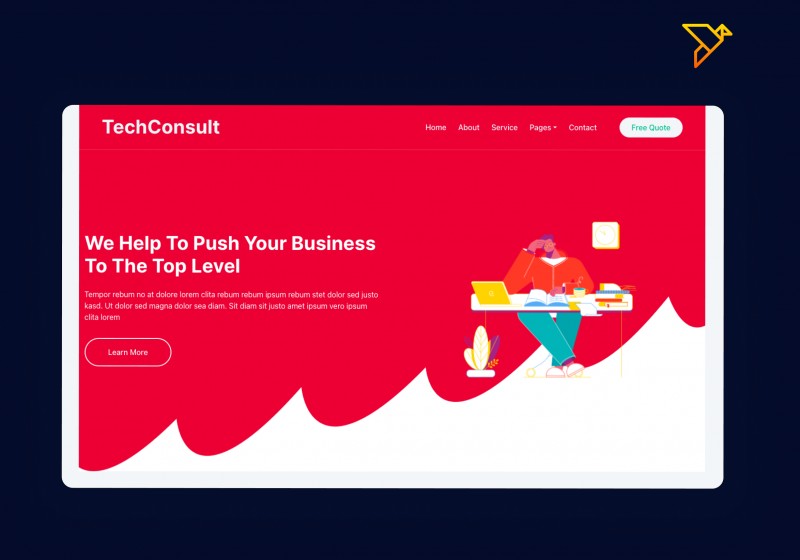 Buy React Business / Consulting Website Template by Origami Suite on Selar.co