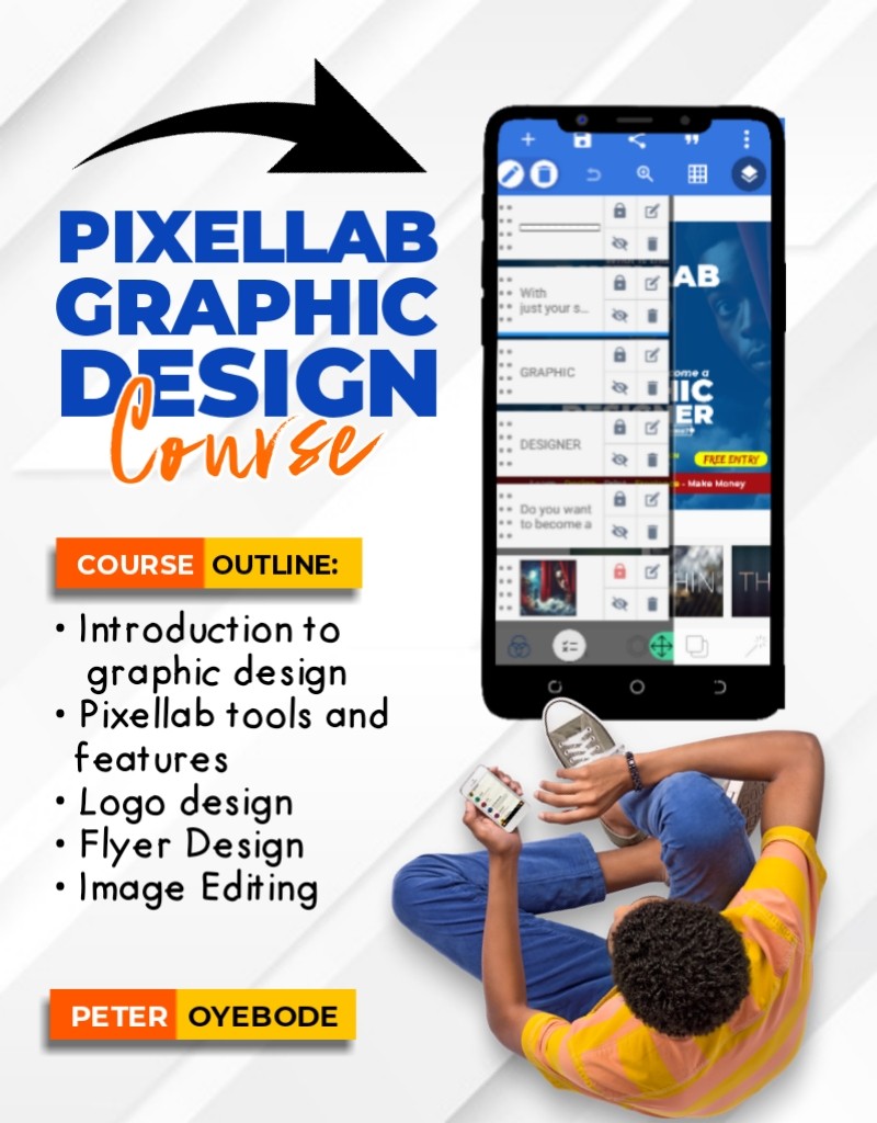 Get Pixellab Graphic Design Beginner Course by Oyebode Peter on Selar