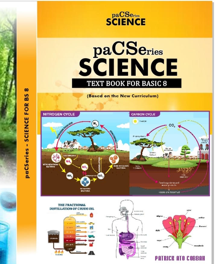 Buy PAC SCIENCE TEXTBOOK FOR BASIC 8 by Patrick Ato Cobbah on Selar