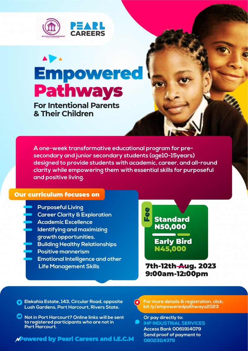 Buy Empowered Pathways 2023 by Pearl Careers on Selar