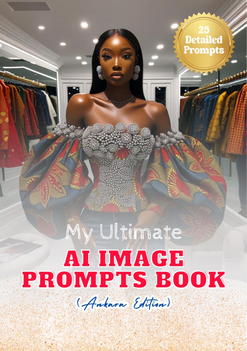Buy My Ultimate AI Image Prompt Book (Ankara Edition) by plannersbytife ...