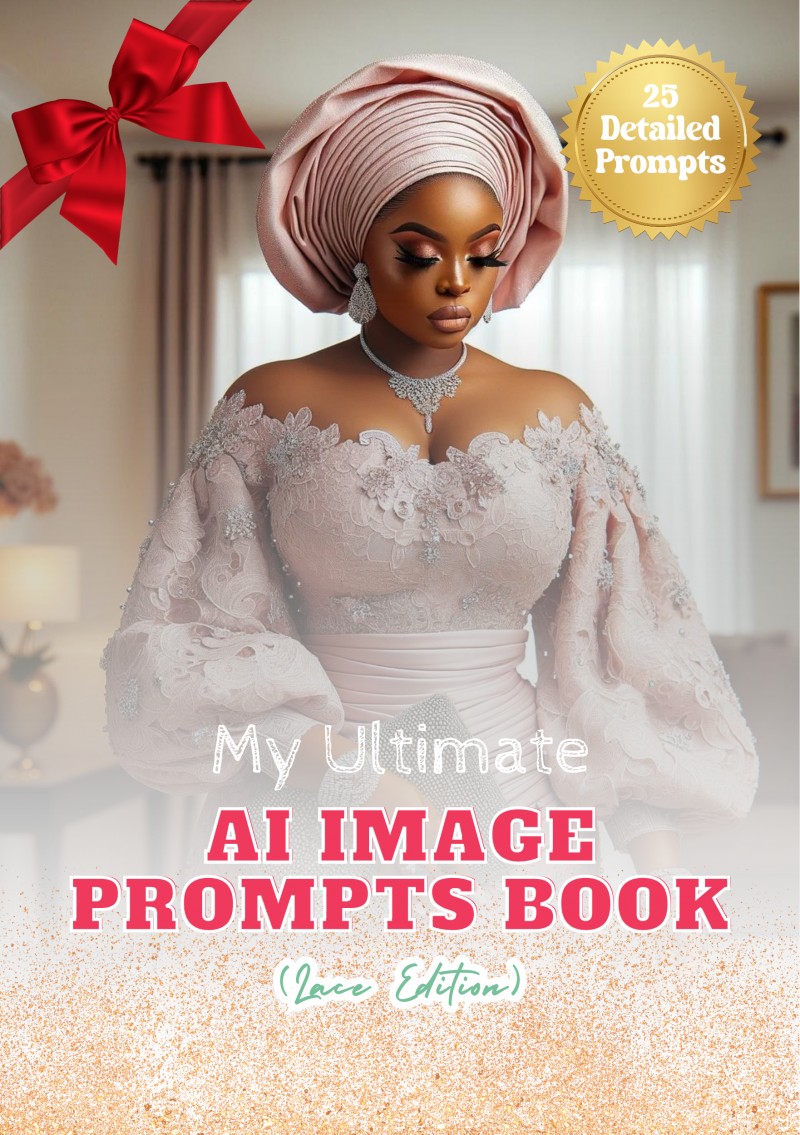 Buy My Ultimate AI Image Prompt Book (Lace Edition) by plannersbytife ...