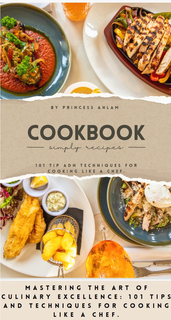 Buy 101 Tip and technique cooking like a chef by Ahlam skincare on Selar