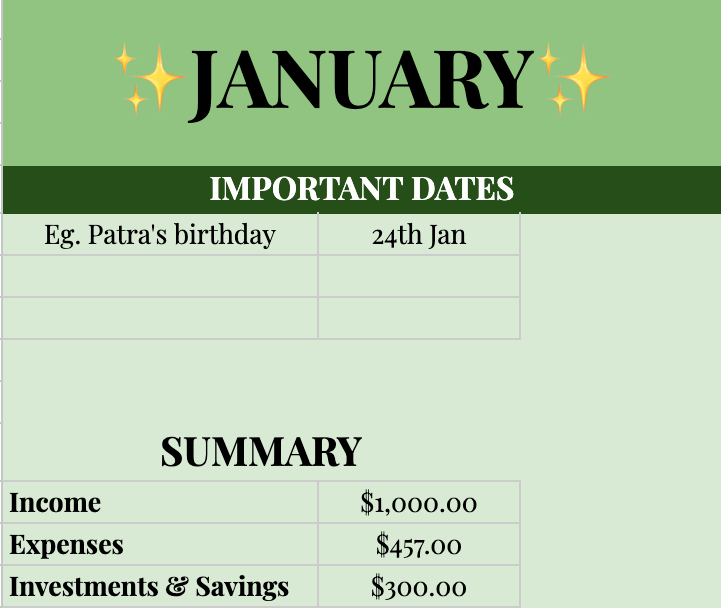 Buy 2024 GOAL & BUDGET TRACKER by Priscilla Alagbe on Selar