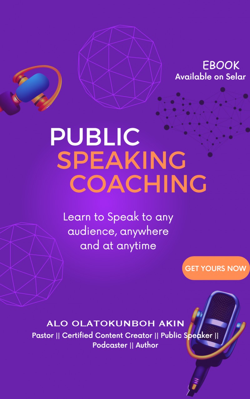 Buy Public Speaking Coaching by Pst Alo Olatokunboh Akin on Selar