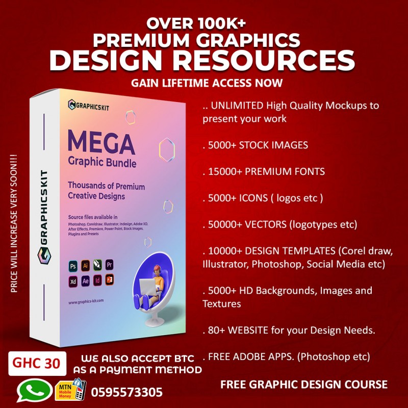 Buy GRAPHIC DESIGN KIT by RASHLIGHT DIGITALS on Selar