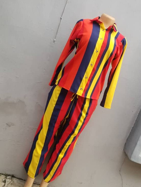 Buy 2pieces: shirt and Pallazo by Rhoda Loaded on Selar