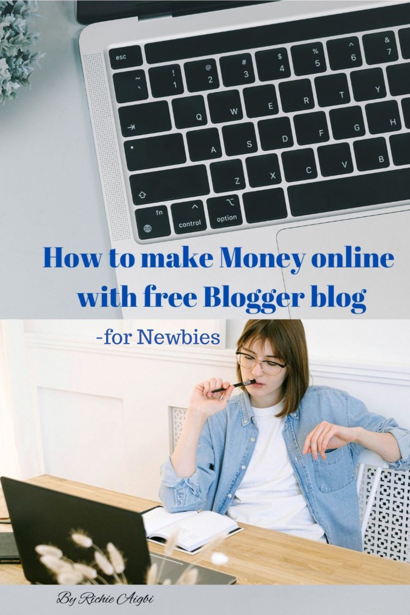 Buy HOW TO MAKE MONEY ONLINE WITH FREE BLOGGER BLOG- FOR NEWBIES by Richie Aigbi on Selar