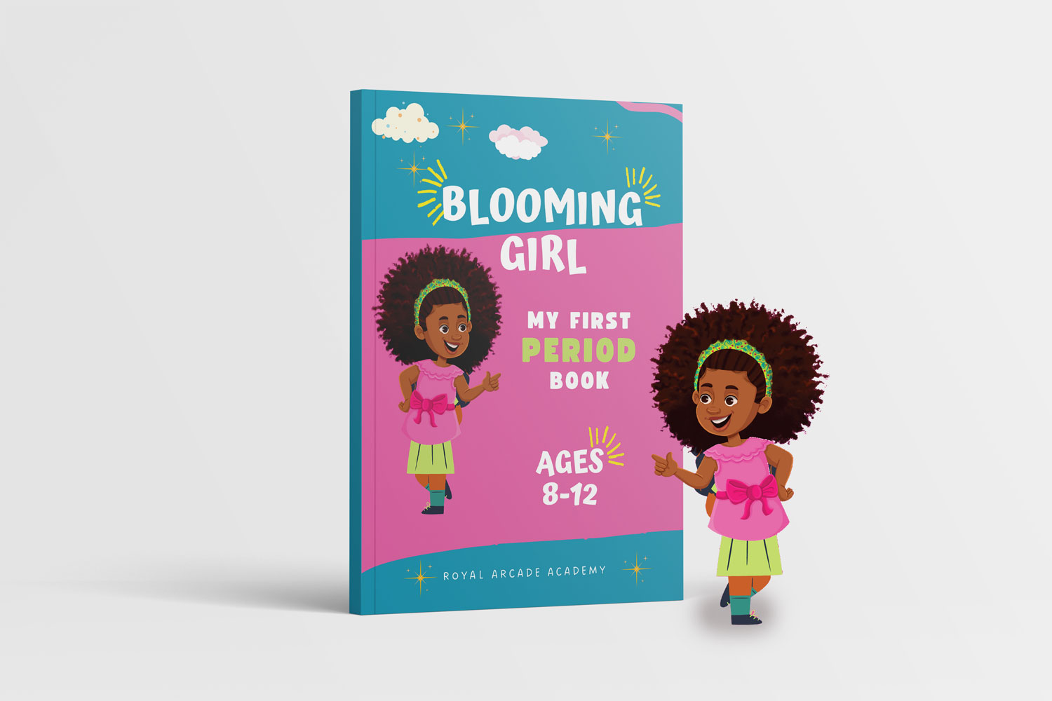 Buy Blooming Girl: My First Period Book- Hardcopy by Royal Arcade on Selar
