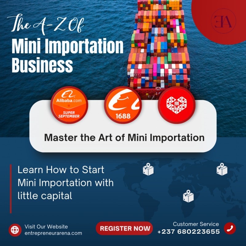 Buy Mini importation From China to Cameroon by Sama Divine on Selar