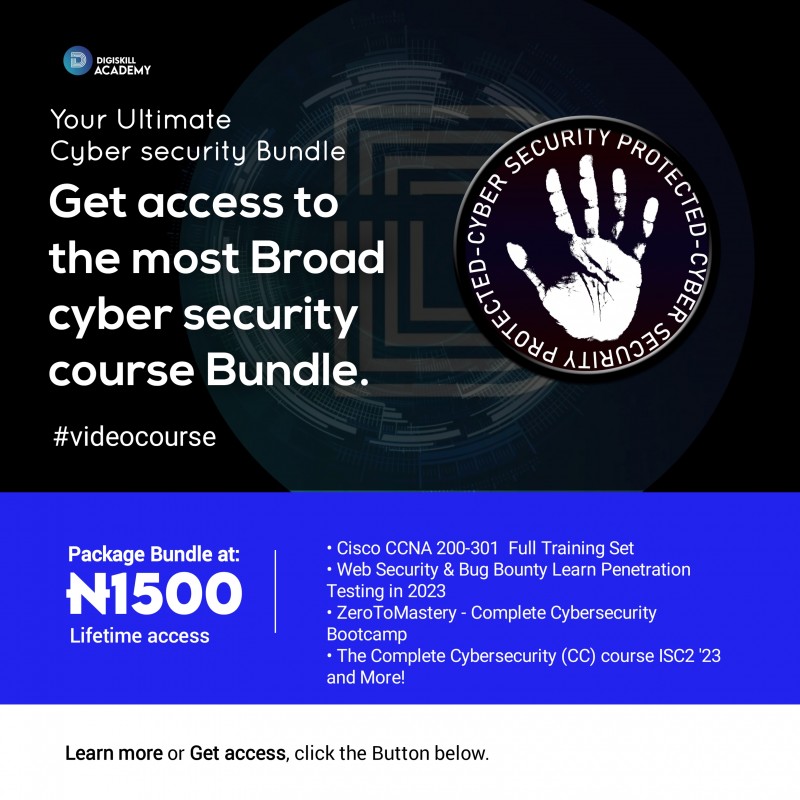 Buy Complete cyber security Bundle by Samuel Audu on Selar