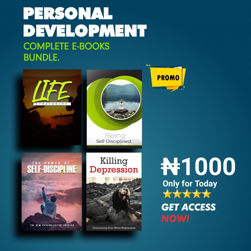 Get PERSONAL DEVELOPMENT E-BOOKS by Samuel Audu on Selar
