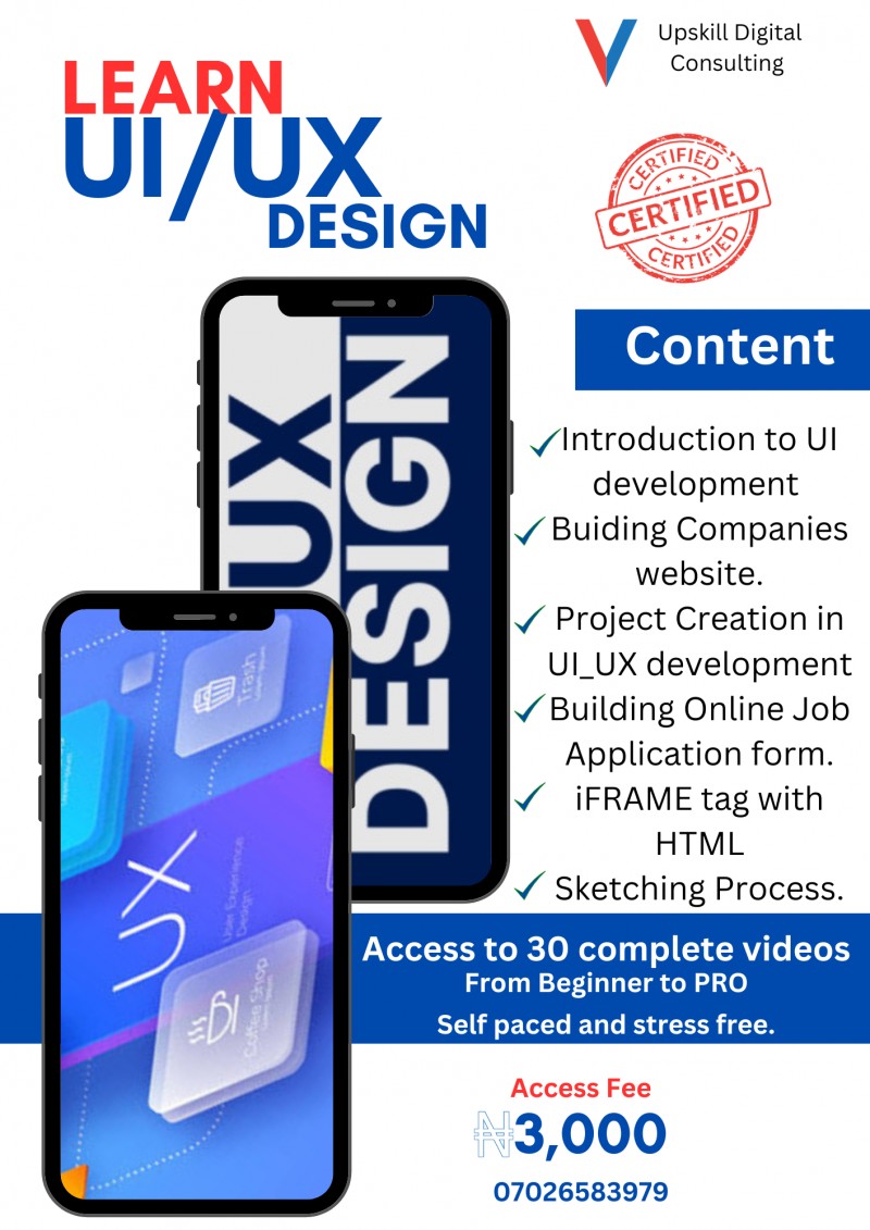 Buy UI/UX Design by Samuel Loriel on Selar