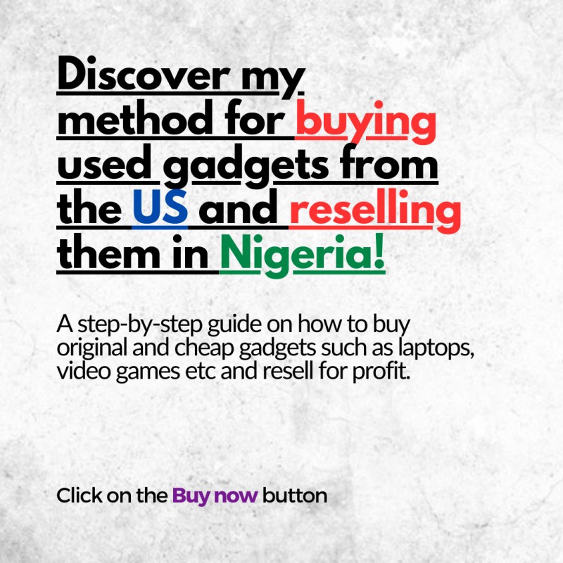 Buy The ultimate guide to buying and selling gadgets from US by samuel ...