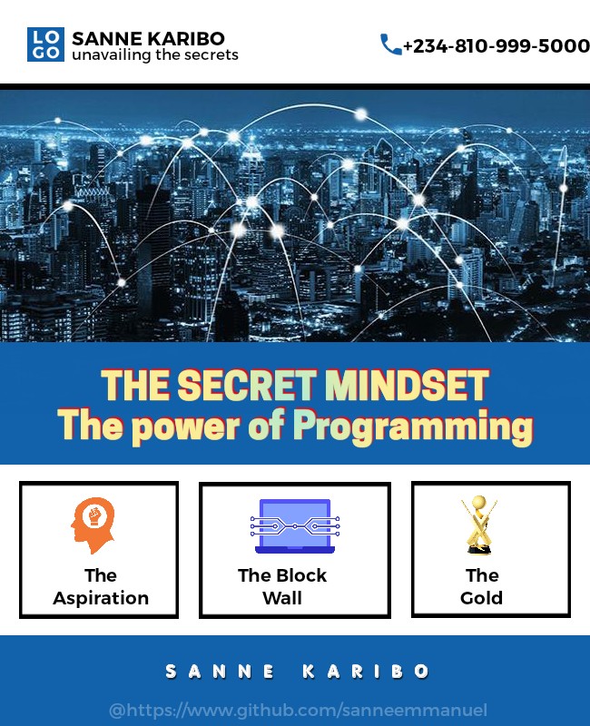 Buy The Secret Mindset by Sanne Karibo on Selar