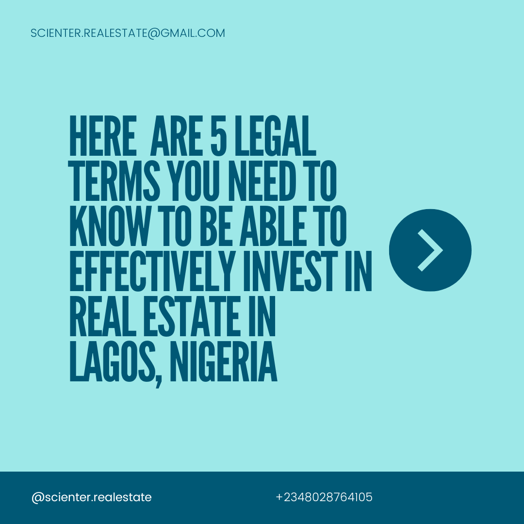 Get 5 Terms You Need to know To Effectively invest in real estate in ... Get 5 Terms You Need to know To Effectively invest in real estate in ...