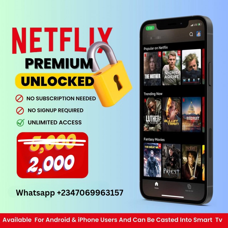 Buy PREMIUM MOVIES/NETFLIX PRO by Seyi Ezekiel on Selar