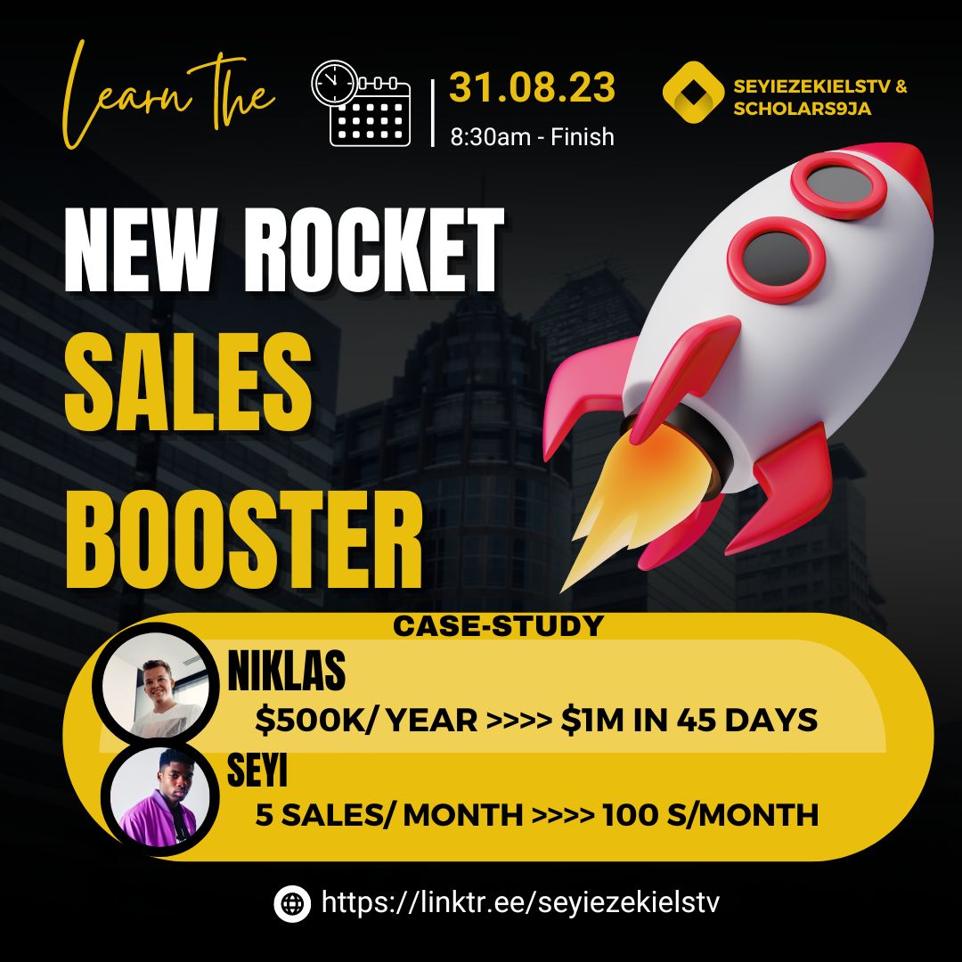 Buy ROCKET SALES BOOSTER by Seyi Ezekiel on Selar.co