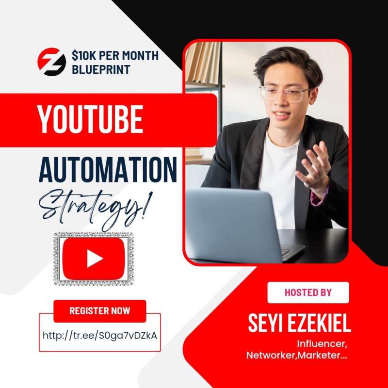 Buy YOUTUBE AUTOMATION by Seyi Ezekiel on Selar