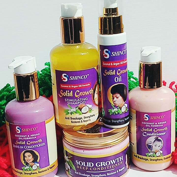 Buy SOLID GROWTH HAIR PRODUCT by Shinco Exclusive Enterprises on Selar