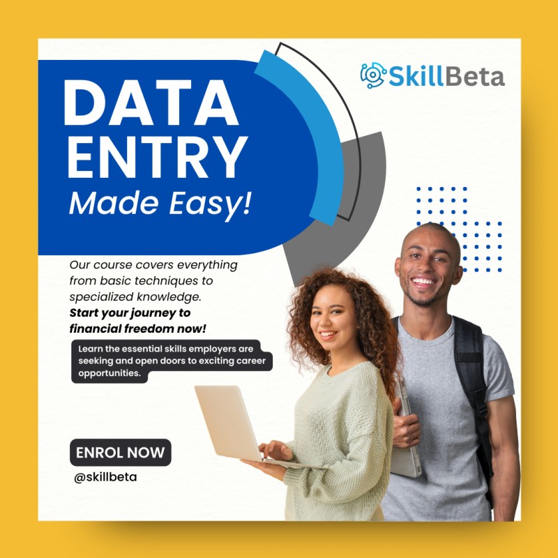 Buy DATA ENTRY COURSE by Skill Beta Academy on Selar
