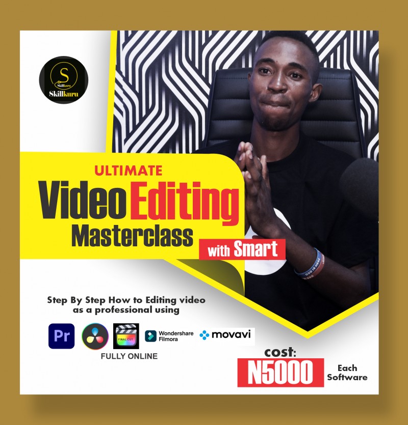 Buy Ultimate Video Editing Masterclass with Smart by skillkuru on Selar