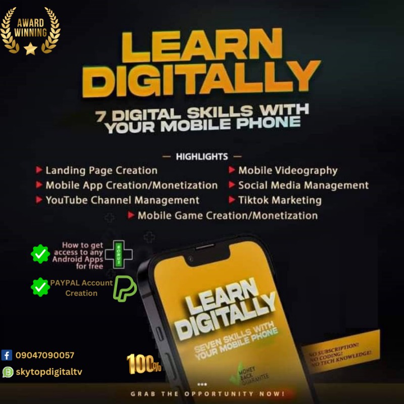 Buy Digital Skills You Can Learn With Your Phone by SkyTop Digital ...