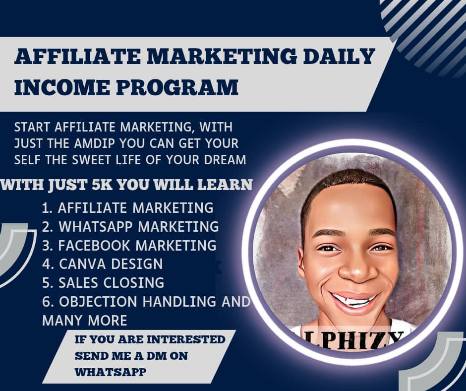 Buy AFFLIATES MARKETING DAILY INCOME PROGRAM by on Selar