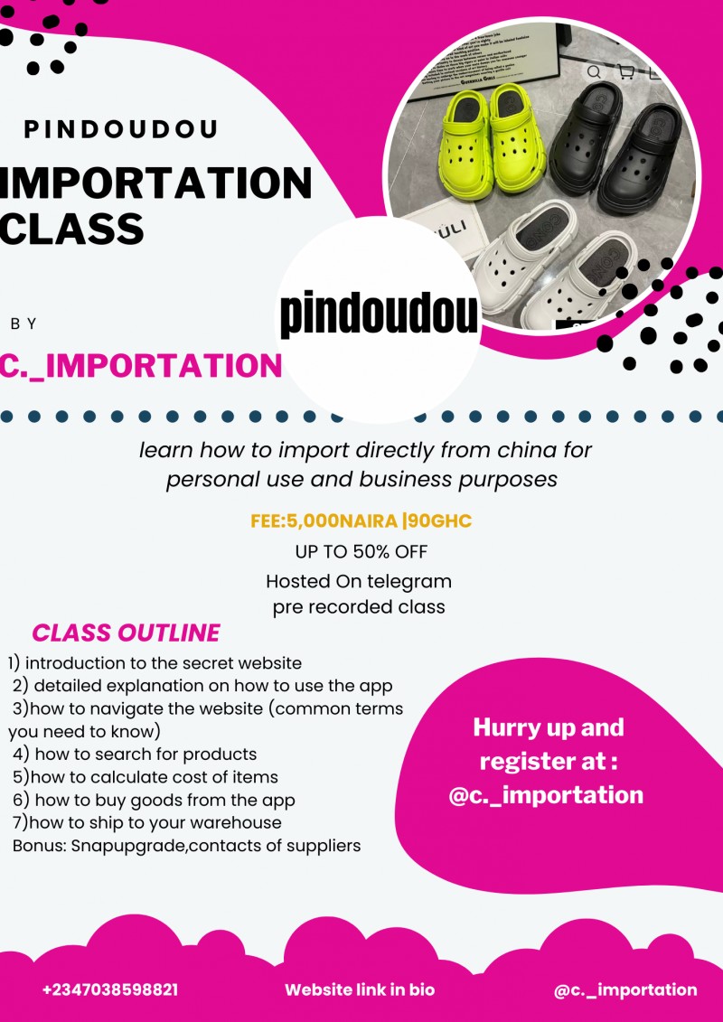 Buy PINDOUDOU UPGRADED CLASS by Sophia opia on Selar
