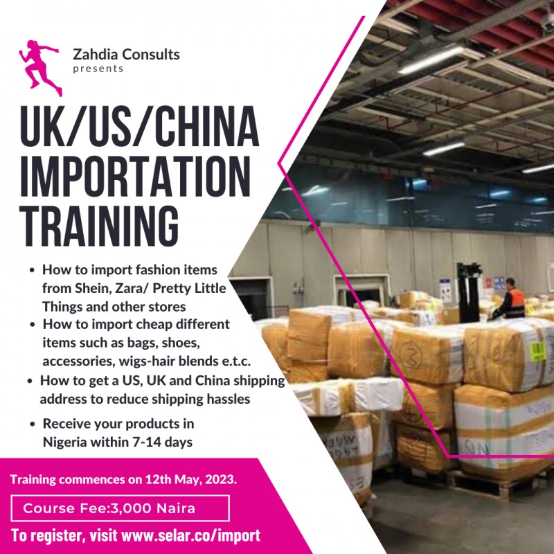 Buy UK/US IMPORTATION TRAINING EBOOK by Sophie Azaya on Selar