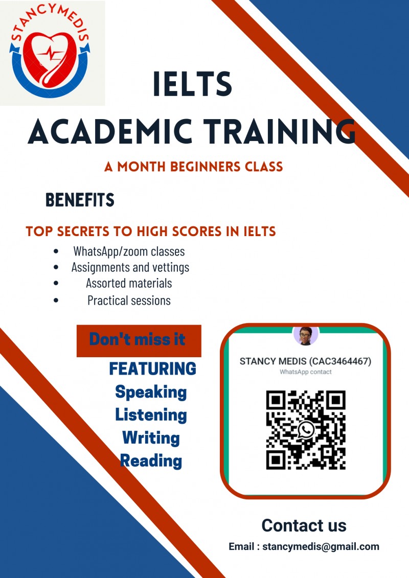 Buy IELTS ACADEMIC BEGINNERS ONE MONTH COURSE by stancy medis on Selar