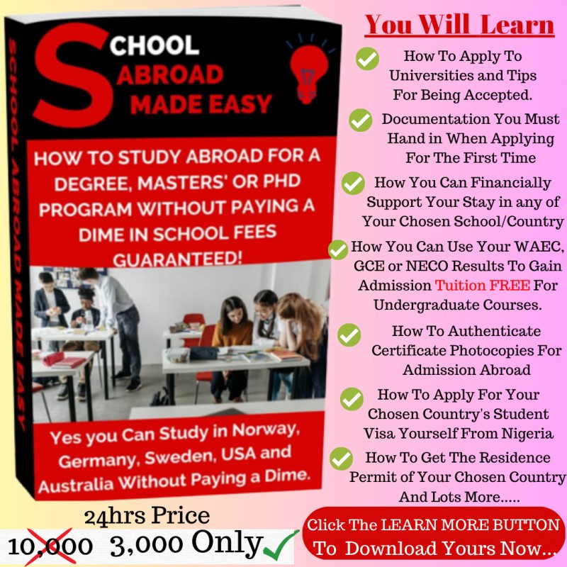 Buy STUDY ABROAD PROGRAM by CNS IDEAS on Selar