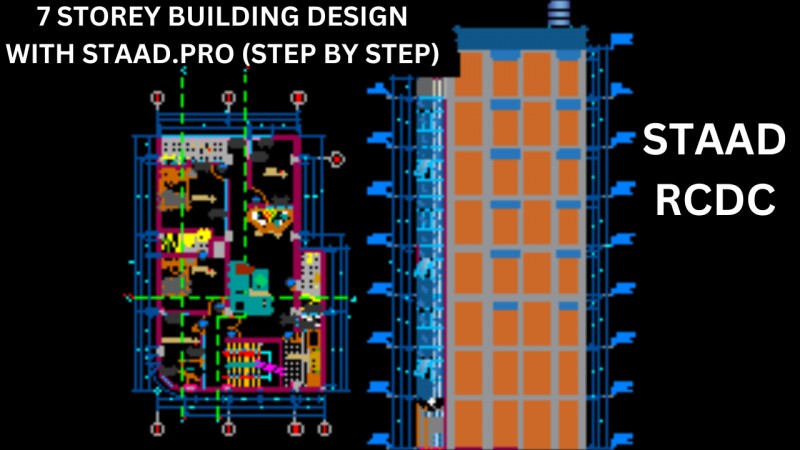 Buy 7 STOREY BUILDING ARCHITECTURAL DRAWING by Structures Pro on Selar