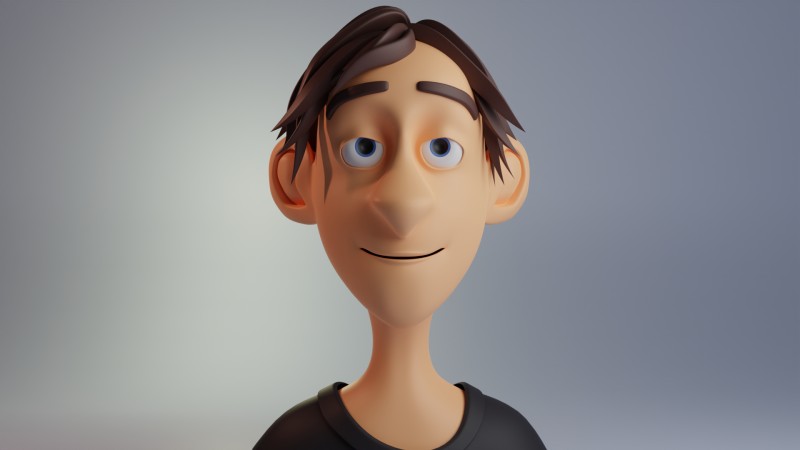 Buy Billy 3d cartoon character model by Sunny virtual studios on Selar