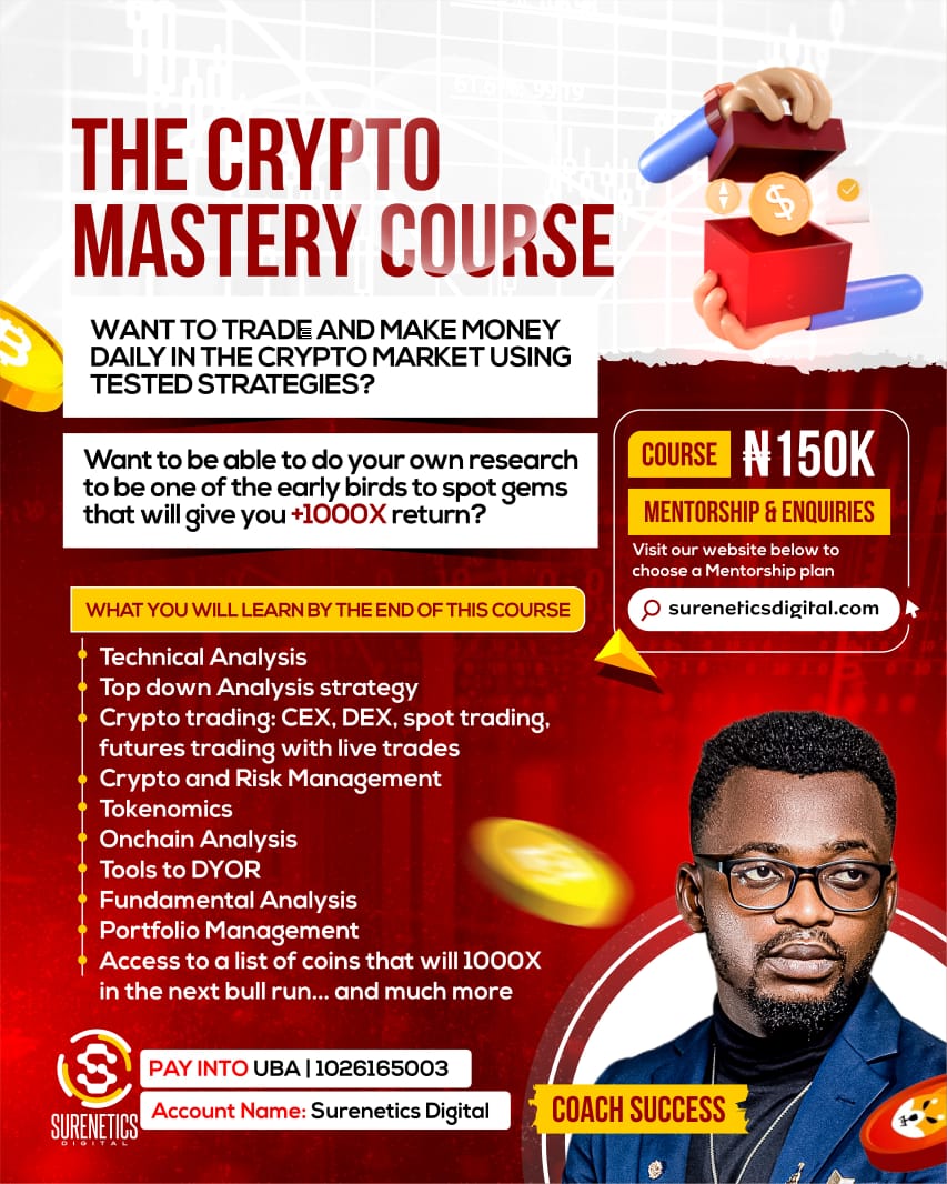 Buy The Crypto Mastery Course by SUCCESS OGBONNA on Selar