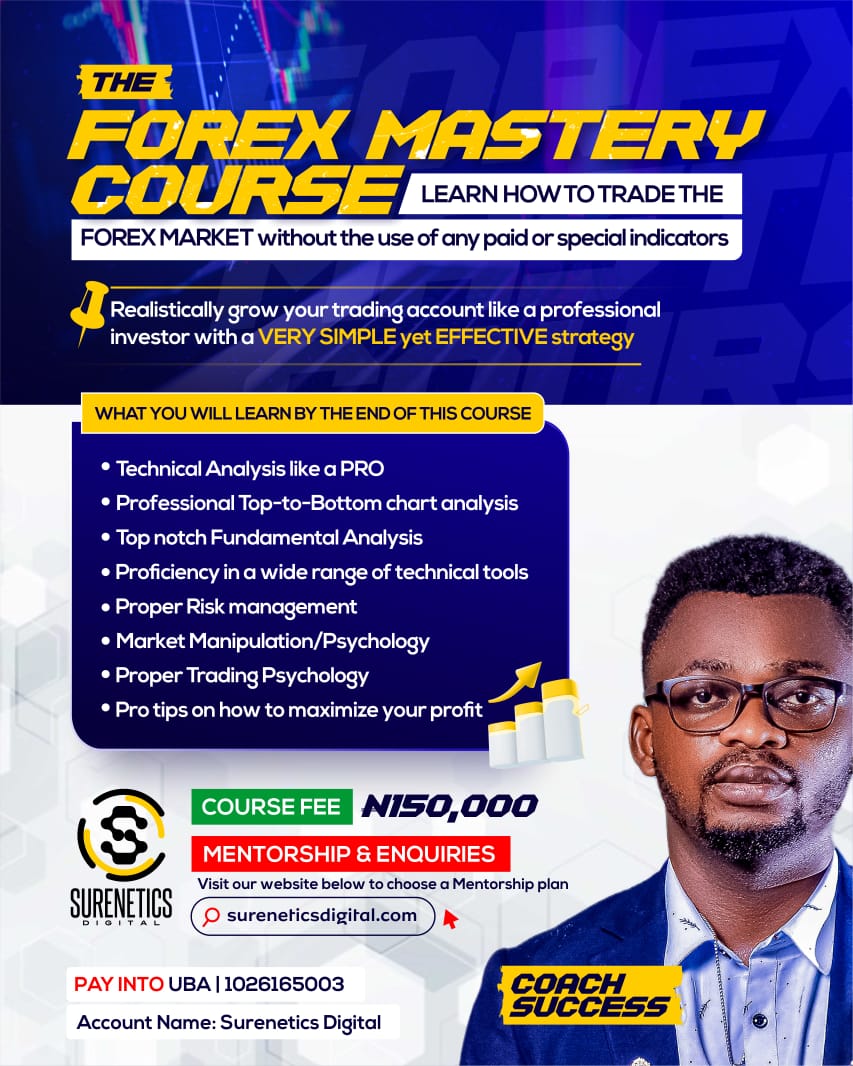 Buy The FOREX Mastery Course by SUCCESS OGBONNA on Selar