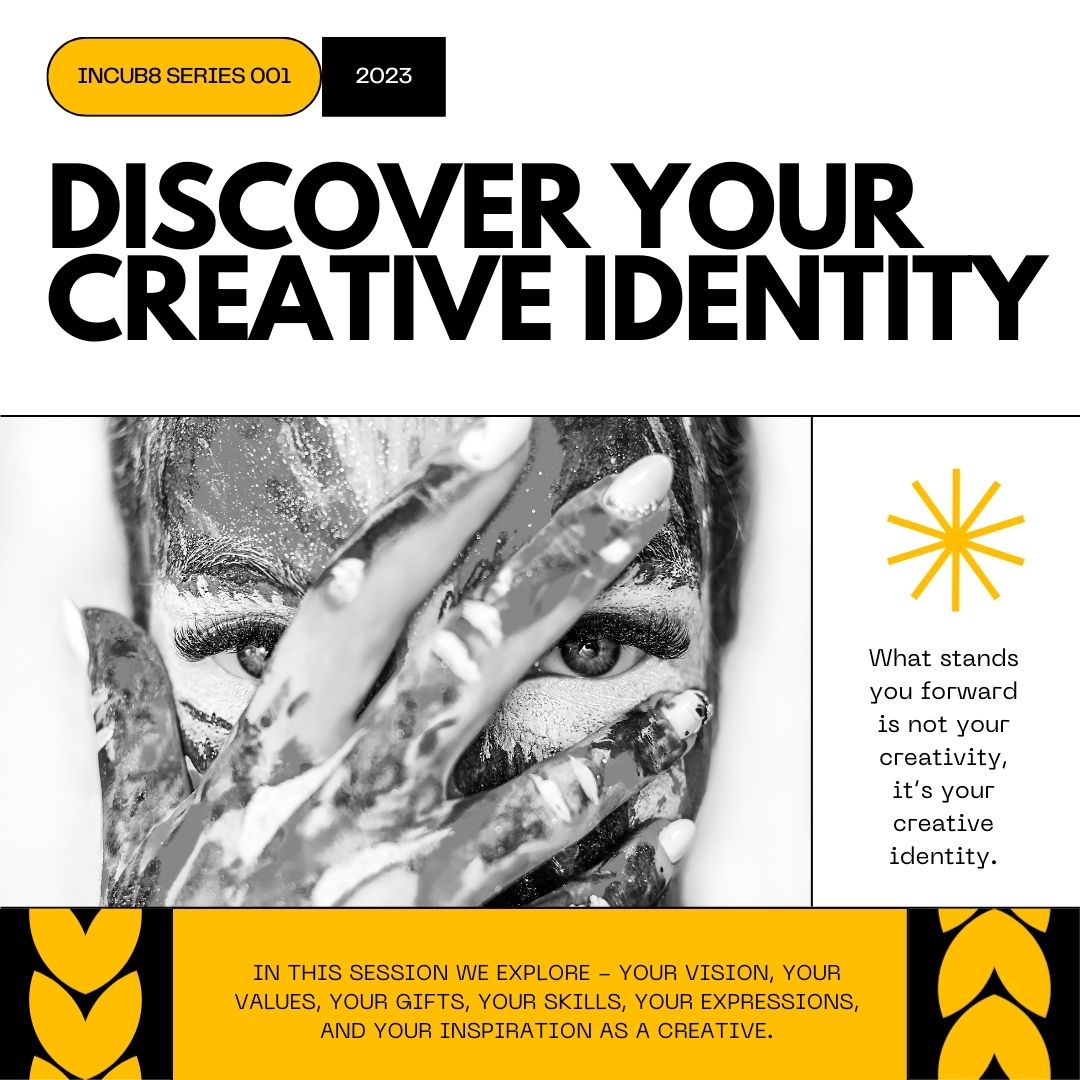 Buy INCUB8 SERIES 001: DISCOVER YOUR CREATIVE IDENTITY by SwitchOn ...