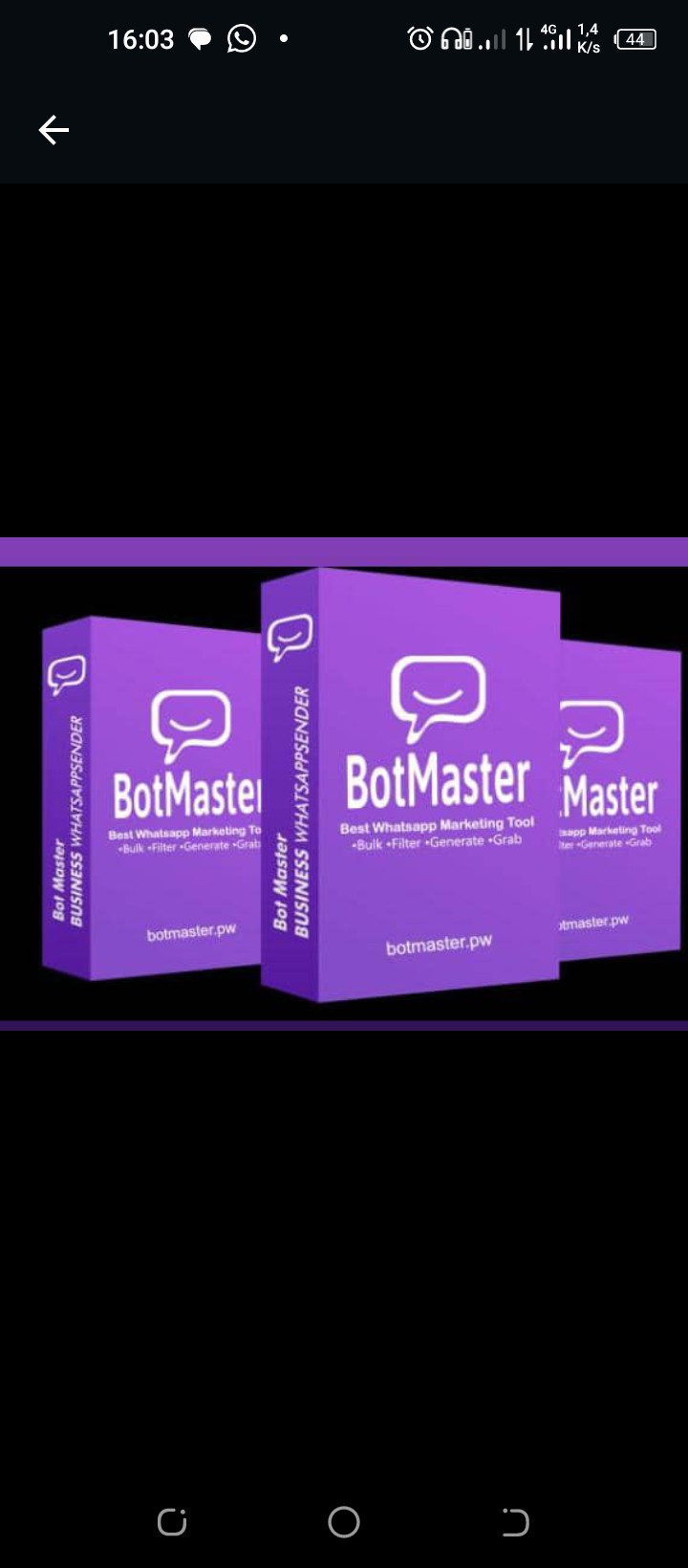 Buy WhatsApp Botmaster by TCHIKWA ABEL on Selar