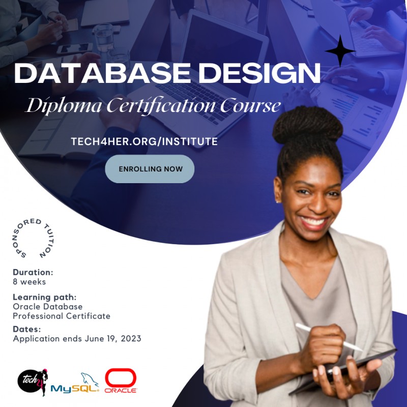 Buy Database Design Diploma Study Card by Tech4Her Africa on Selar