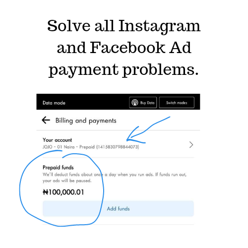 Buy Instagram & Facebook Ad Payment Fix by Techgyst on Selar