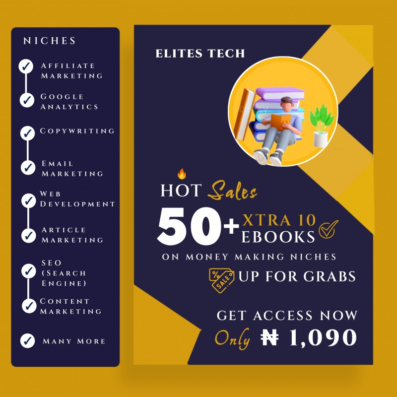 Buy 50+ PREMIUM EBOOKS PACKAGE FOR PERSONAL USE WITH MASTER RESALE ...