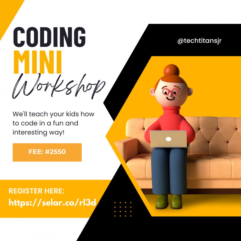Buy Coding Mini Workshop by Tech Titans Jr on Selar