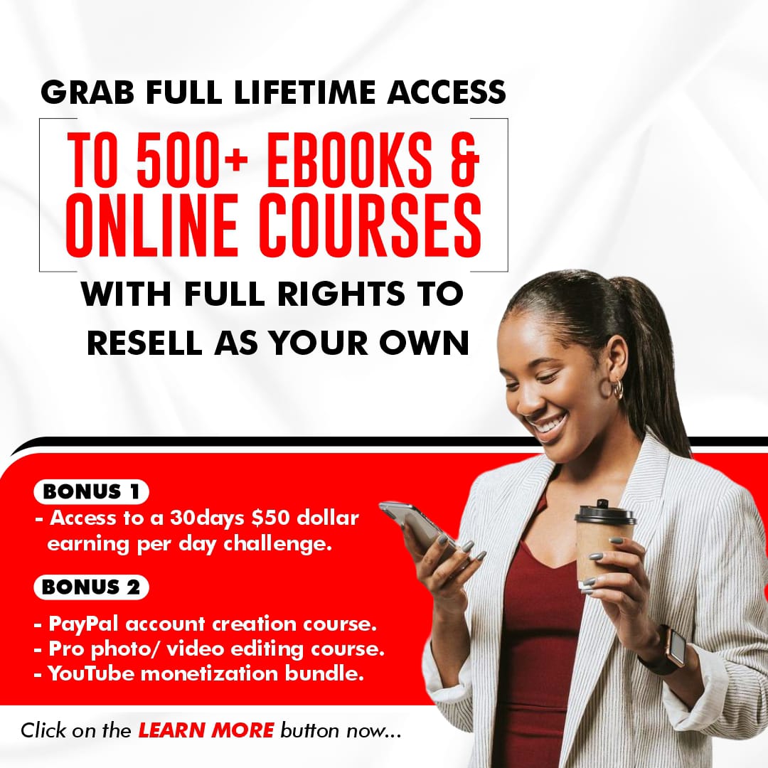 Buy 500 +digital courses by Techybliss Media on Selar